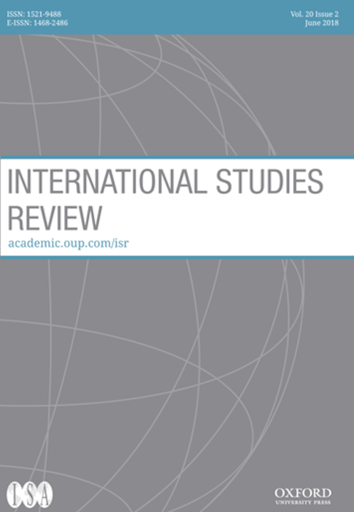International Studies Review, Volume 20, Issue 2 – GRENPEC